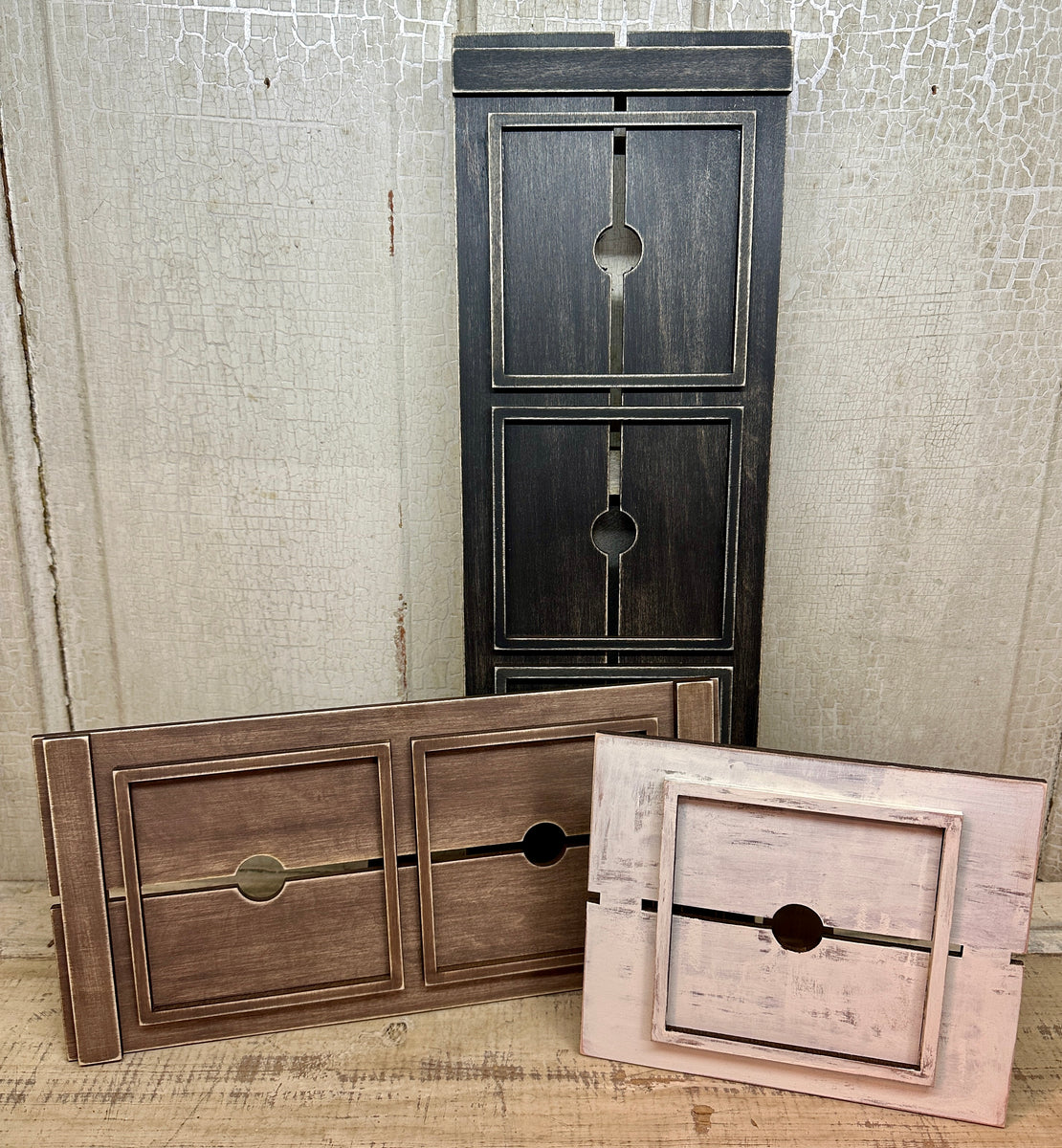 Interchangeable Shutter Frames - Unpainted - 3 Sizes – Elderberry Place